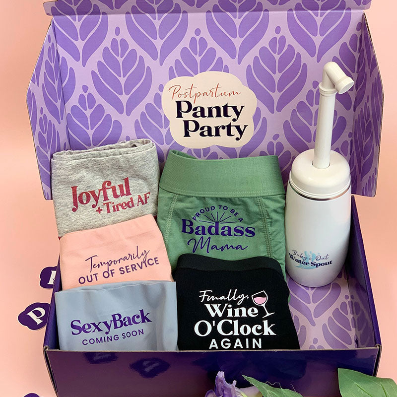 Comfortable, Functional & Fun | Postpartum Panty Party